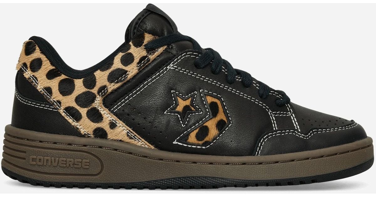 Converse Weapon Pony Hair Sneakers Black for Men | Lyst