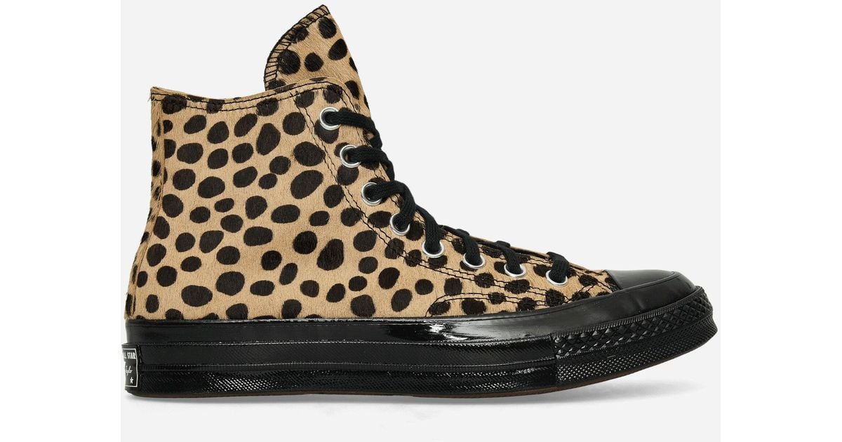 Converse Chuck 70 Pony Hair Sneakers Gold in Black for Men | Lyst