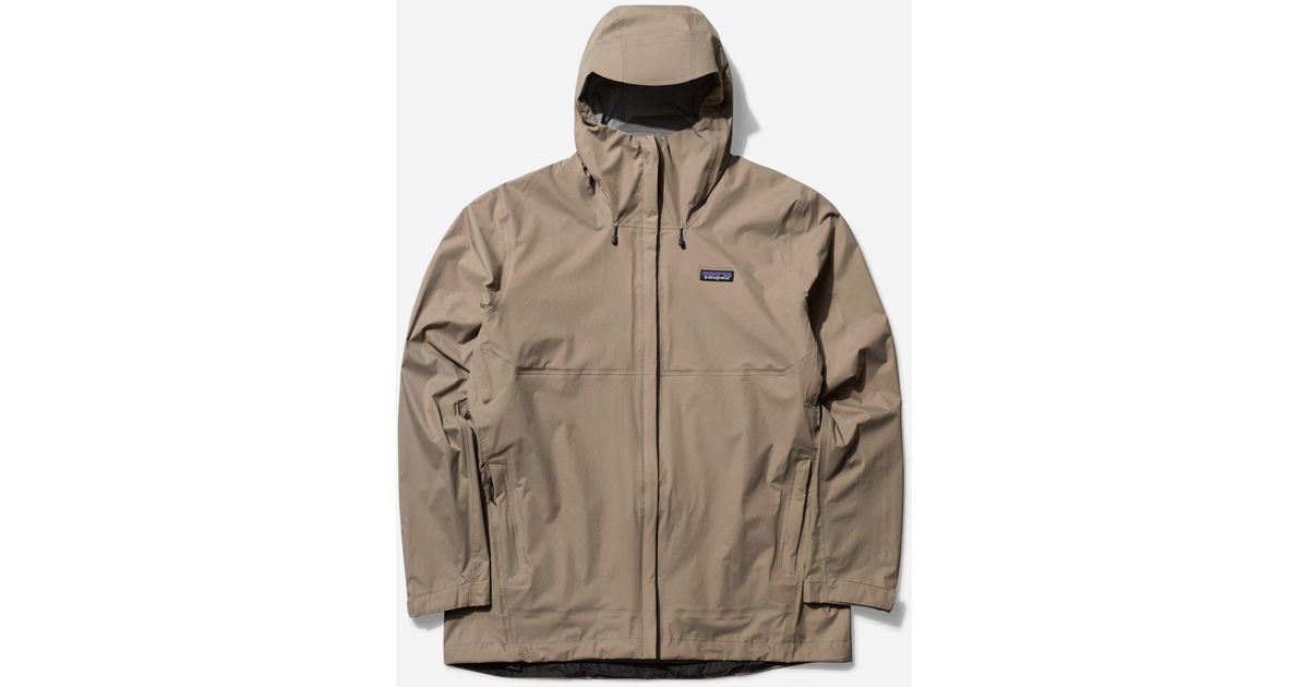 Patagonia S Torrentshell 3L Jacket Seabird in Gray for Men | Lyst