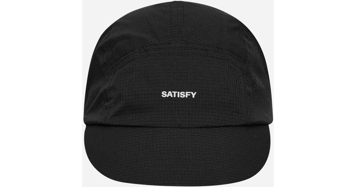 Satisfy Rippy Trail Cap in Black for Men | Lyst UK