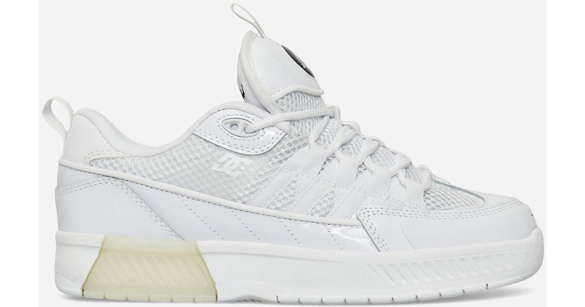 DC Shoes Lucien Clarke Pro Sneakers in White for Men | Lyst