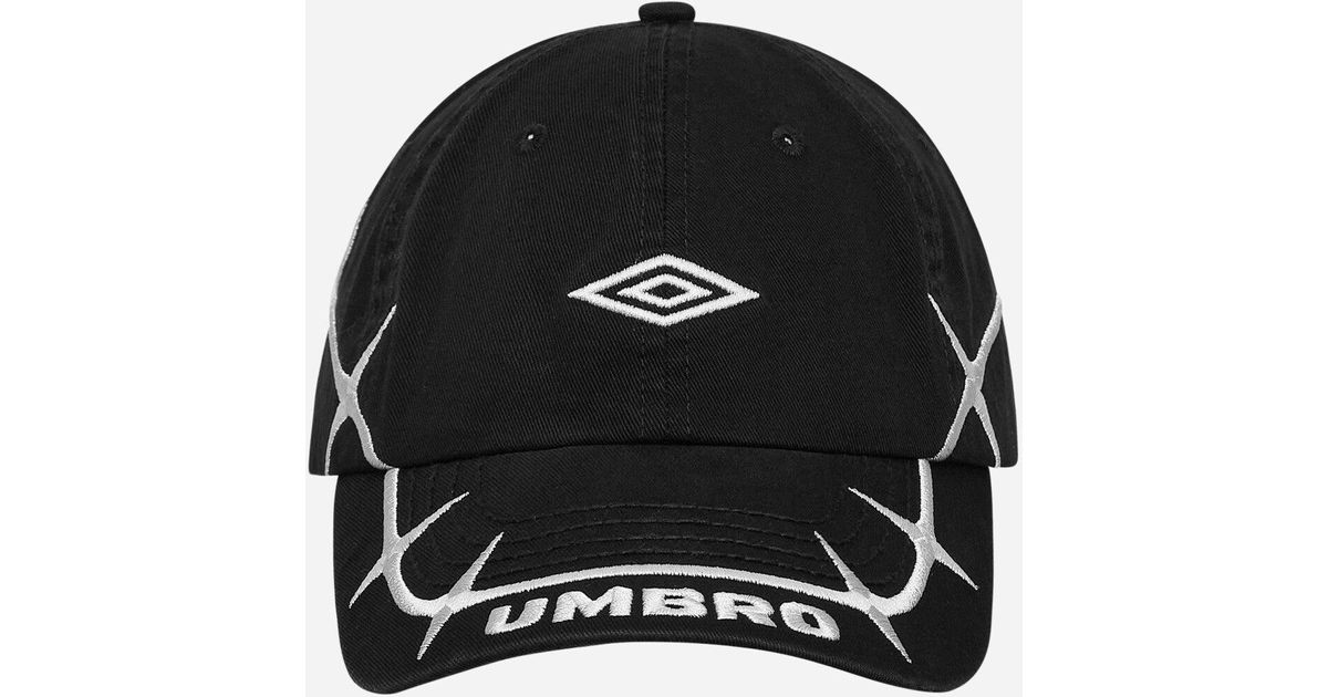 Umbro Spines Cap Washed in Black for Men | Lyst