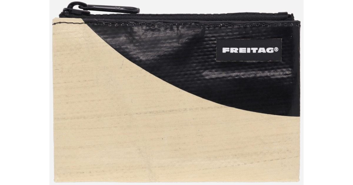 Freitag Recycled Polyester Blair Extra Small Pouch in Black for Men | Lyst
