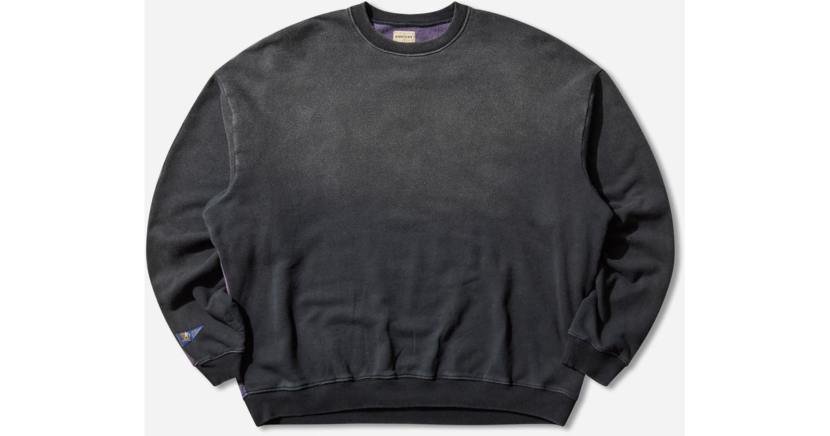 Kapital Men S Sweat Knit 2tones Remake Big Sweatshirt (bone) / Purple ...