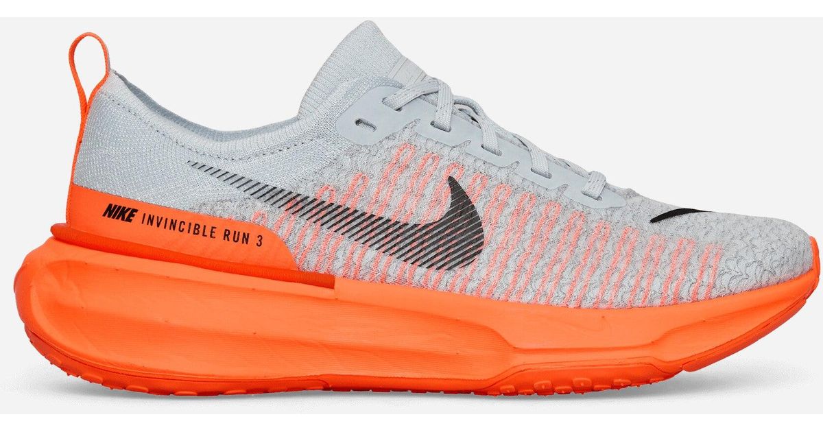 Nike Invincible 3 Sneakers Pure Platinum / Cool / Hyper Crimson in ...