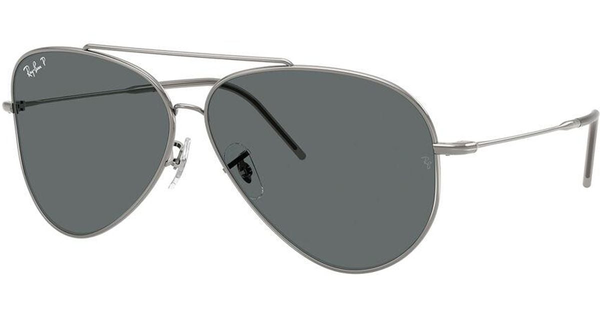 Ray-Ban Ray-Ban Rbr0101S Aviator Reverse Polarized 004/81 in Black ...
