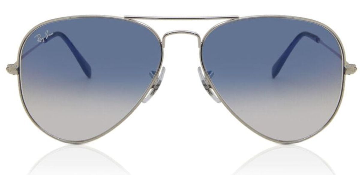 Ray-Ban Rb3025 Aviator Gradient 003/3f Sunglasses in Black | Lyst UK