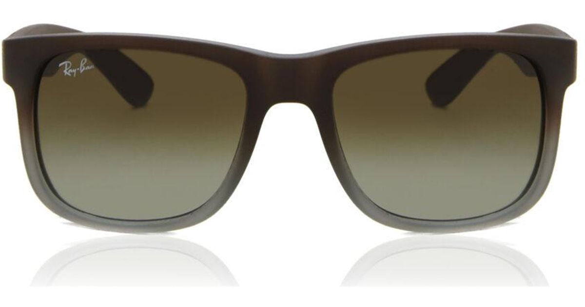 Ray-Ban Ray-Ban Rb4165 Justin 854/7Z in Green for Men | Lyst UK