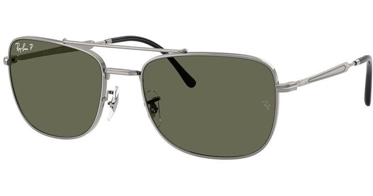 Ray-Ban Ray-Ban Rb3755 Polarized 004/58 in Green | Lyst UK