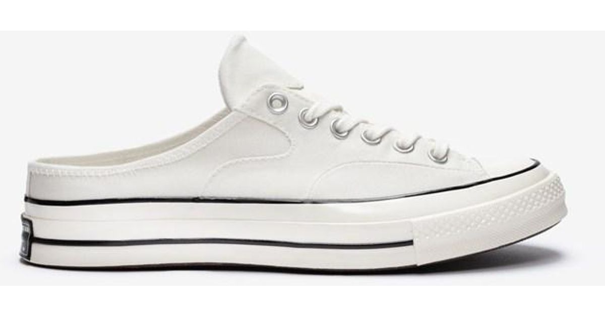 Converse Chuck 70 Mule Recycled Canvas in White | Lyst UK