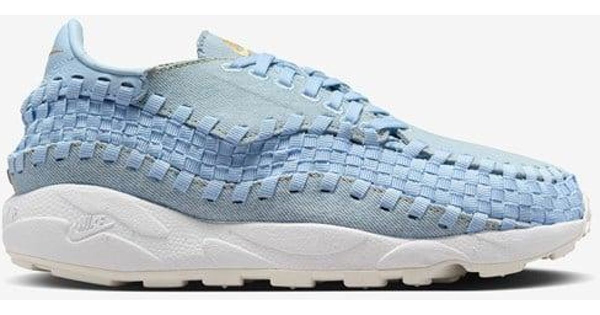 Nike Air Footscape in Blue | Lyst