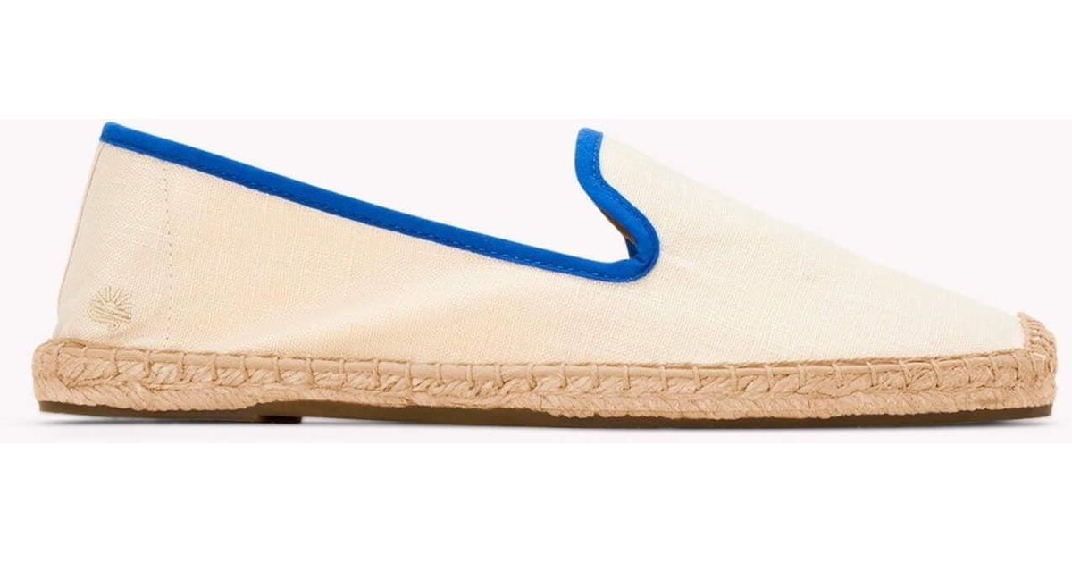 Soludos Womens_espadrilles_the Smoking_linen Colors_ivory - Blue in ...