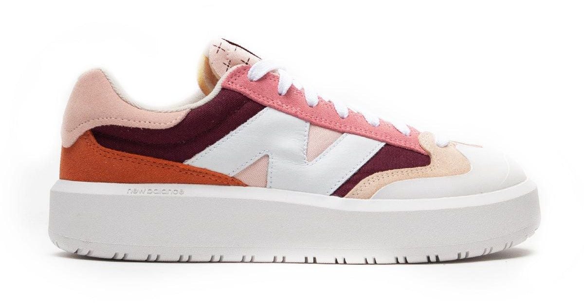 New Balance Ct302 Burgundy In White For Men Lyst new-balance-ct302-burgundy-in-white-for-men-lyst