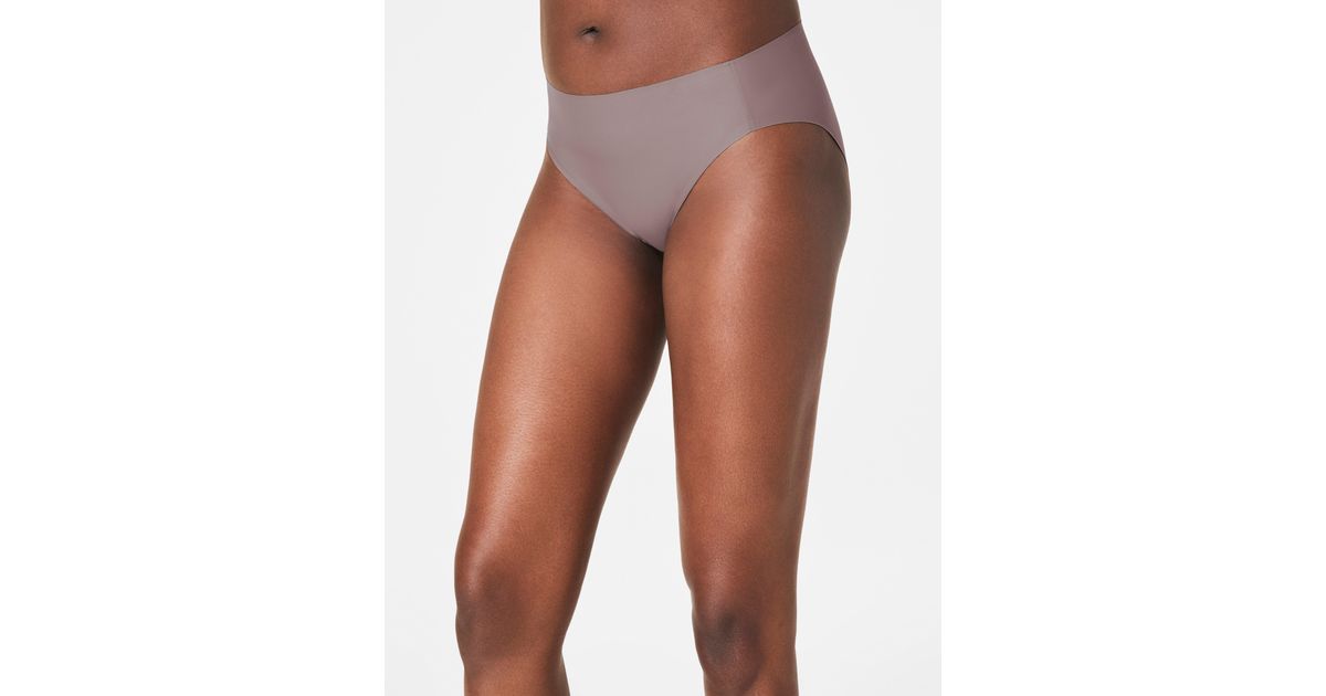 Spanx Supersmoothtm Essential French Cut Bikini in Brown | Lyst