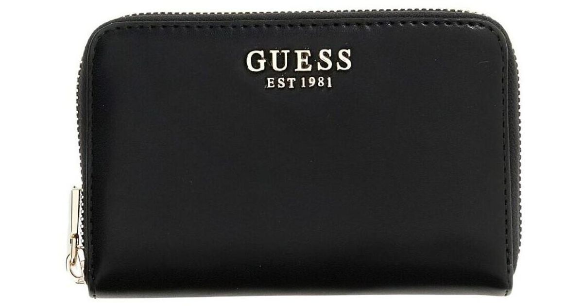 Portefeuille Guess en coloris Noir | Lyst