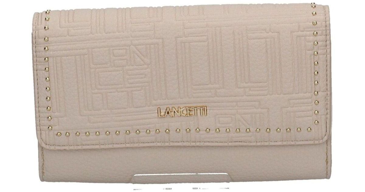 Portefeuille Lancetti en coloris Neutre | Lyst