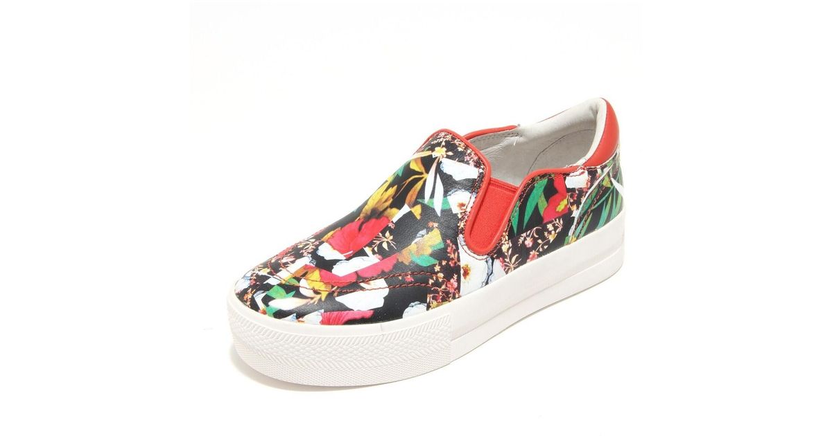 Slip ons Ash en coloris Rouge | Lyst