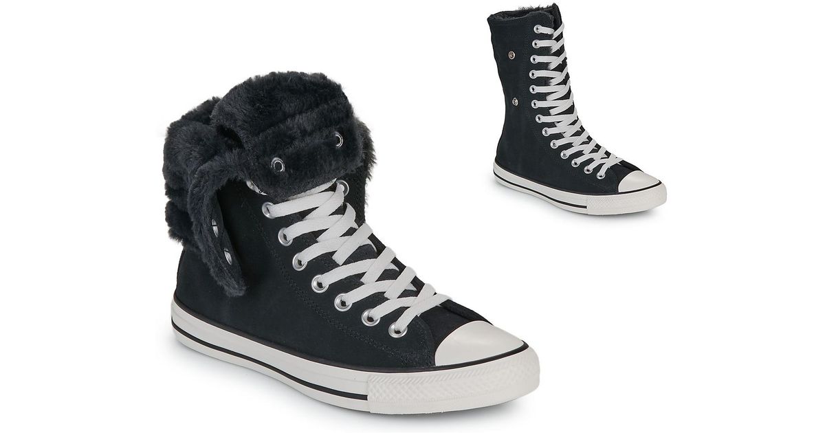 Baskets montantes CHUCK TAYLOR ALL STAR FOLD OVER Converse en coloris ...