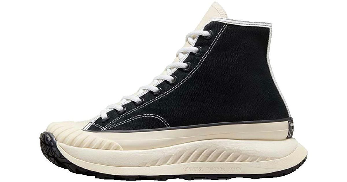 Baskets Chuck 70 Atcx Natural Ivory Montantes Converse en coloris Bleu ...