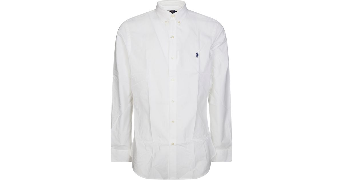 Polo Ralph Lauren Camicia in White for Men | Lyst