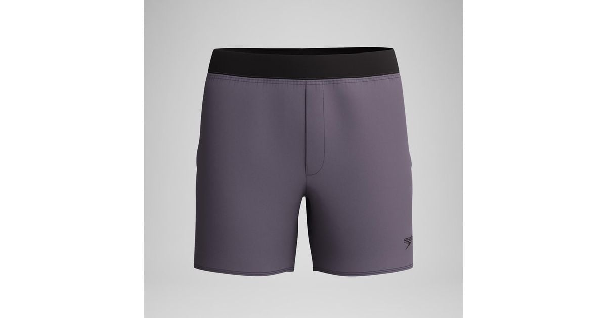 Speedo Solid Lookout 16" Swim Shorts in Blue for Men | Lyst