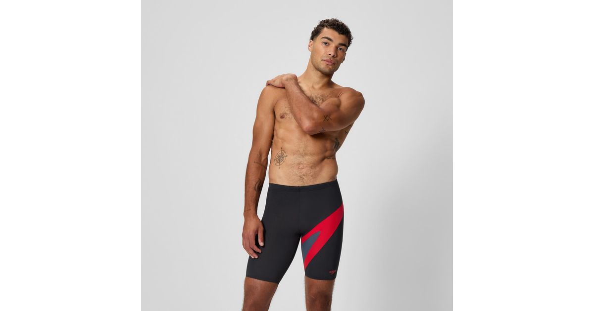 Speedo Hyperboom Jammer in Red for Men | Lyst