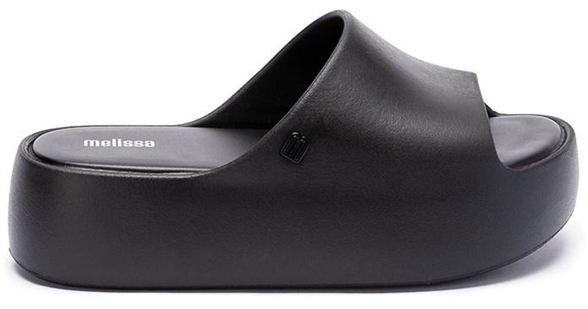 Melissa ` Free` Platform Slides in Black | Lyst