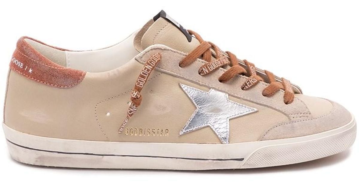 Golden Goose 'Super-Star' Sneakers in Pink for Men | Lyst UK