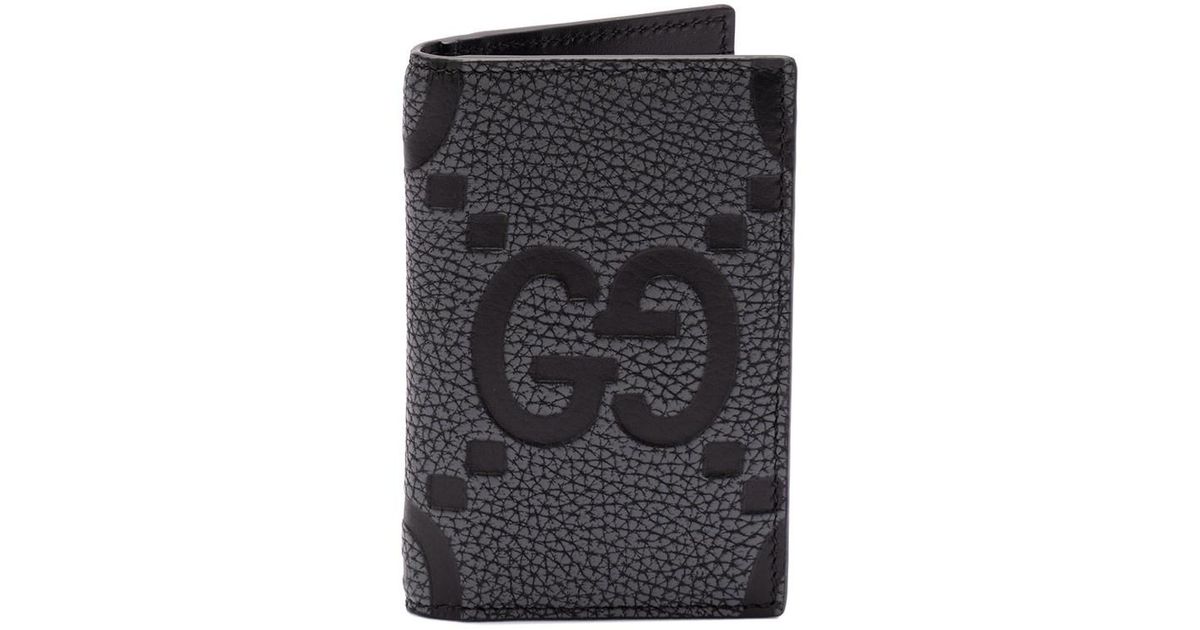 Gucci 'Gg' Wallet in Black for Men | Lyst