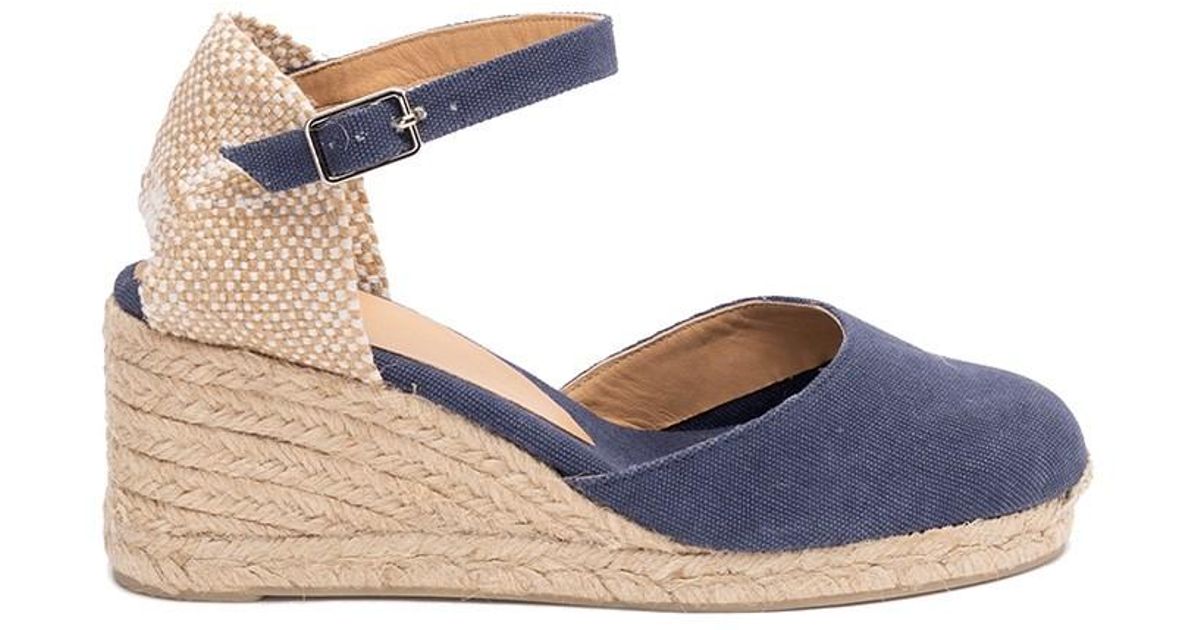 Castañer `carol/6/002` Wedge Espadrilles in Blue | Lyst Castañer `carol/6/002` Wedge Espadrilles in Blue | Lyst