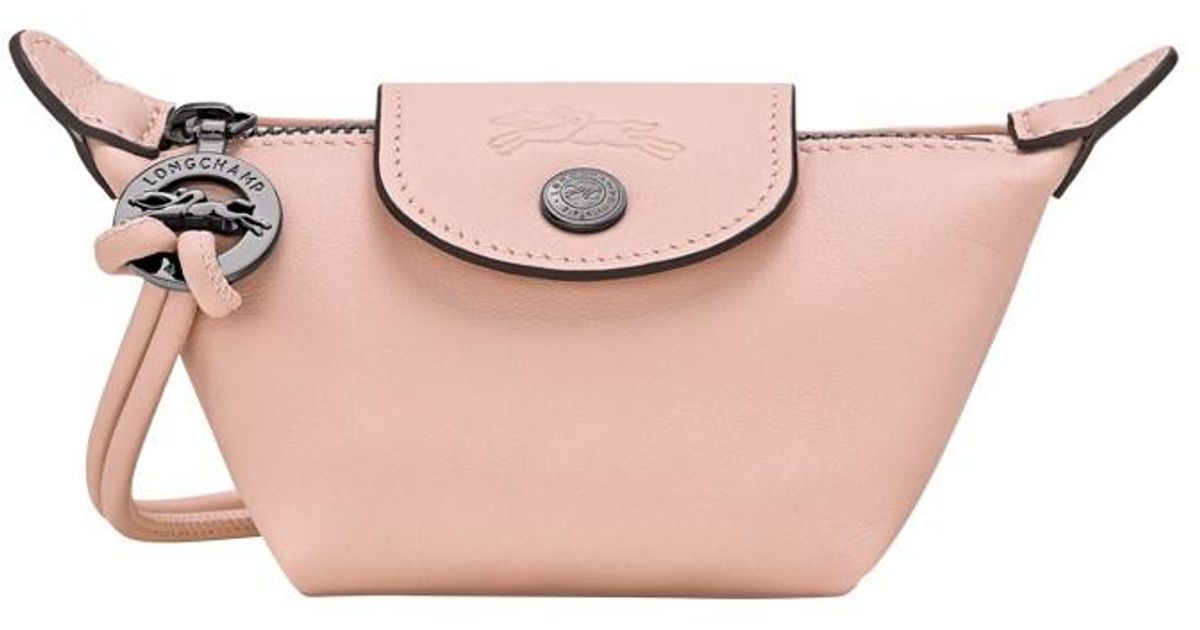 Longchamp 'Le Pliage Xtra' Coin Purse in Pink | Lyst