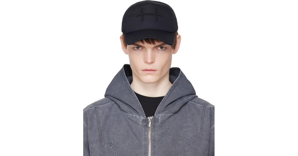 HELIOT EMIL Plus Cap in Black for Men | Lyst UK