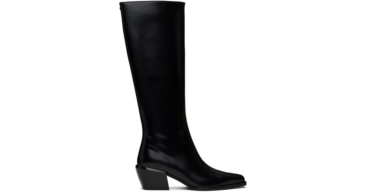 Rag & Bone Joni Knee High Tall Boots in Black | Lyst UK