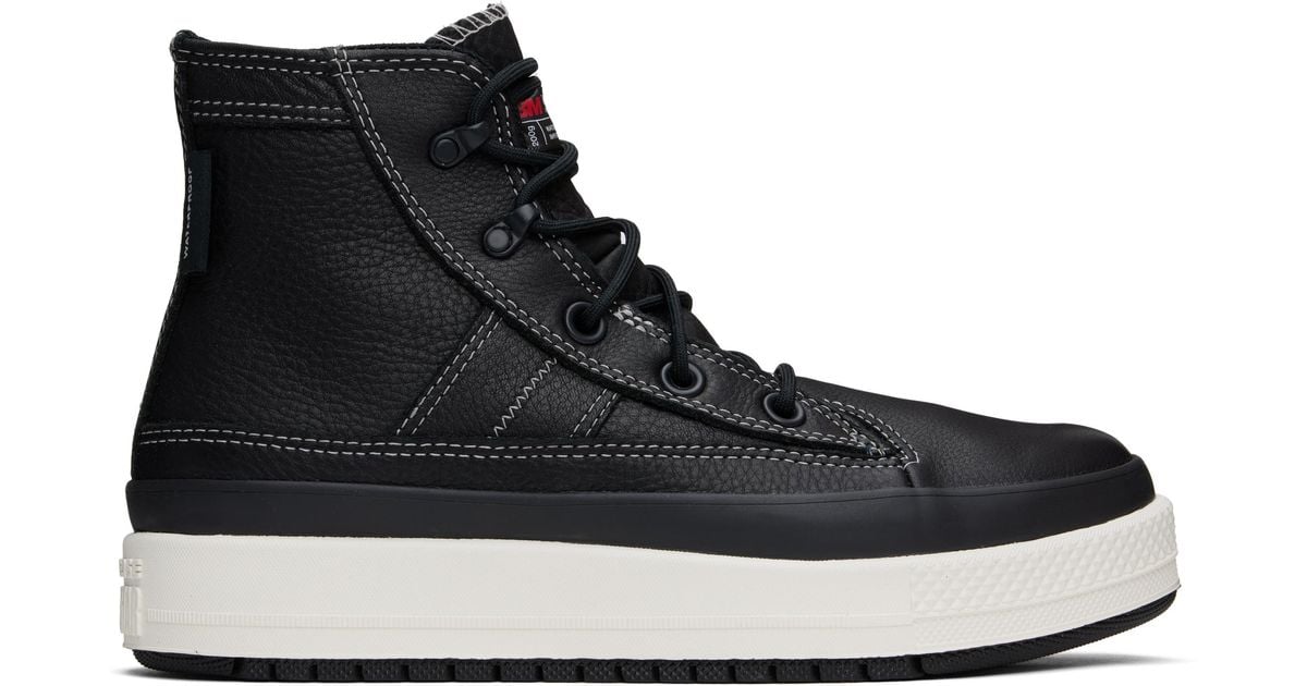 Converse Chuck Taylor All Star Equip Waterproof Sneakers in Black for ...
