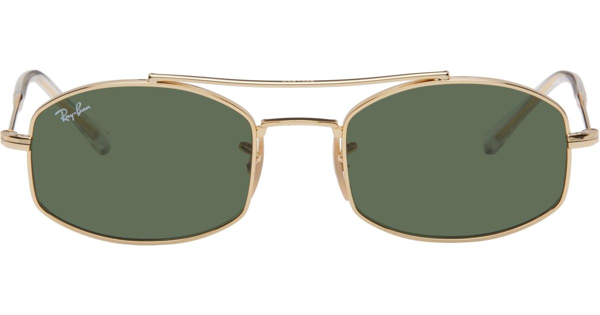 Ray-Ban Rb3719 Sunglasses in Green | Lyst UK
