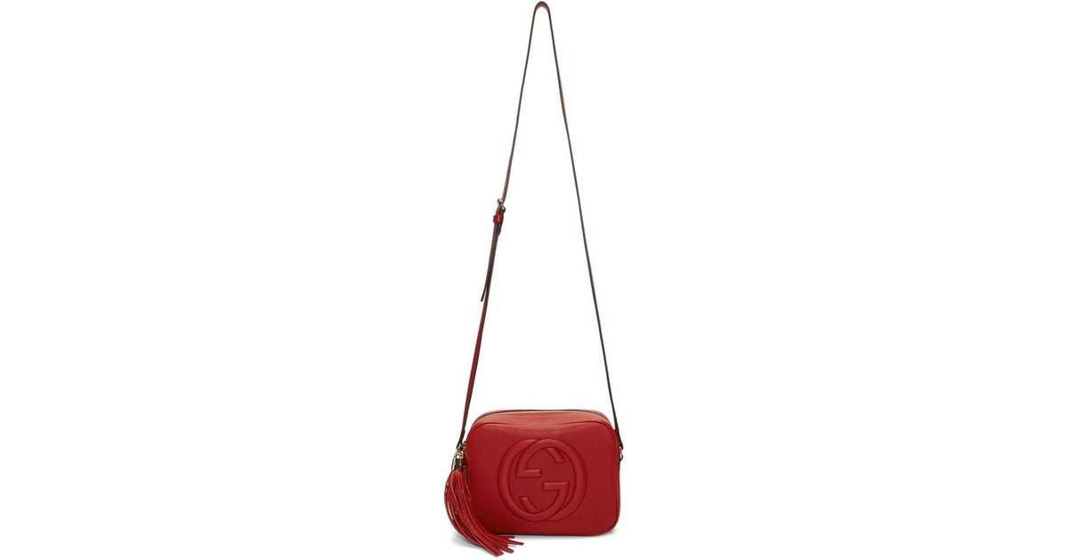 Gucci Soho Camera Bag Red | Paul Smith