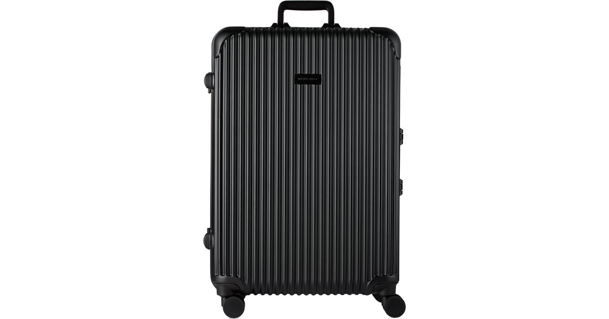 master-piece Trolley 75L Suitcase in Black for Men | Lyst