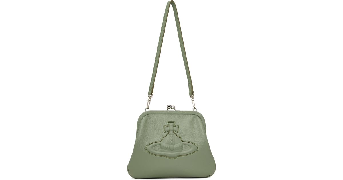 Vivienne Westwood Vivienne's Clutch in Green | Lyst