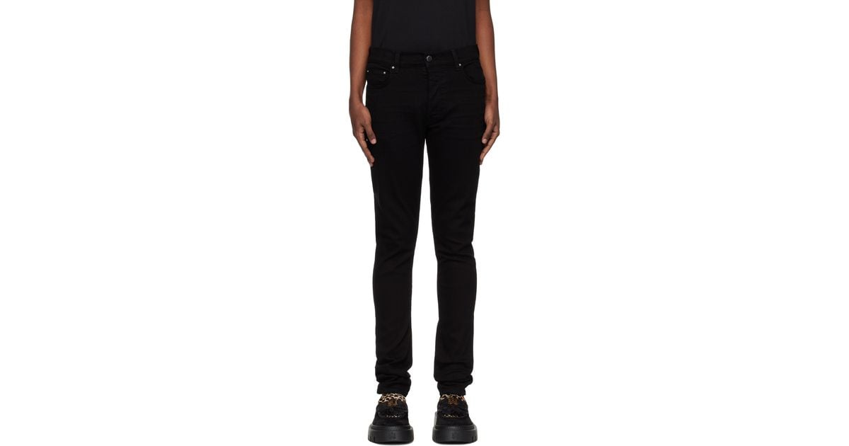 Amiri Stack Jeans in Black for Men | Lyst
