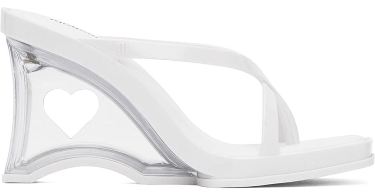 Melissa Glass Heels in Black | Lyst