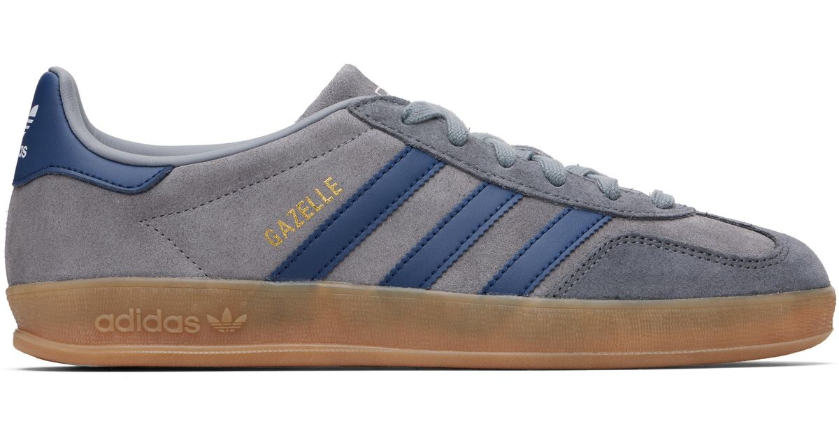adidas Originals Gazelle Indoor Sneakers in Black for Men | Lyst UK