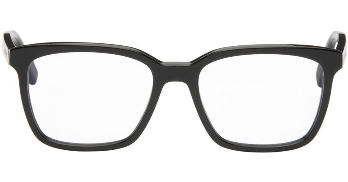 Saint Laurent Sl 672 Glasses in Black for Men | Lyst UK