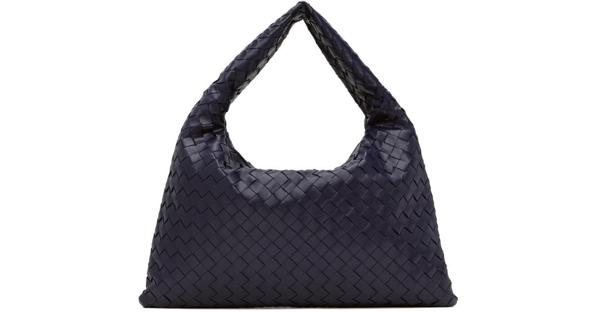 Bottega Veneta Small Hop Bag in Blue | Lyst UK