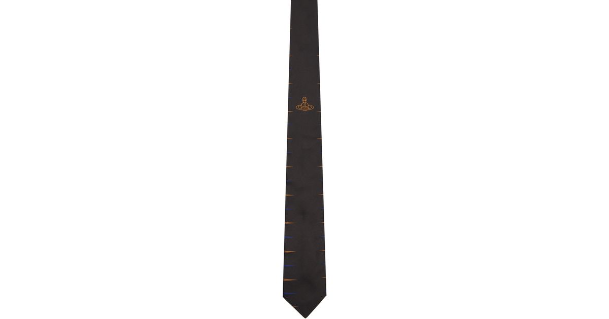Vivienne Westwood Game Tie in Black for Men | Lyst