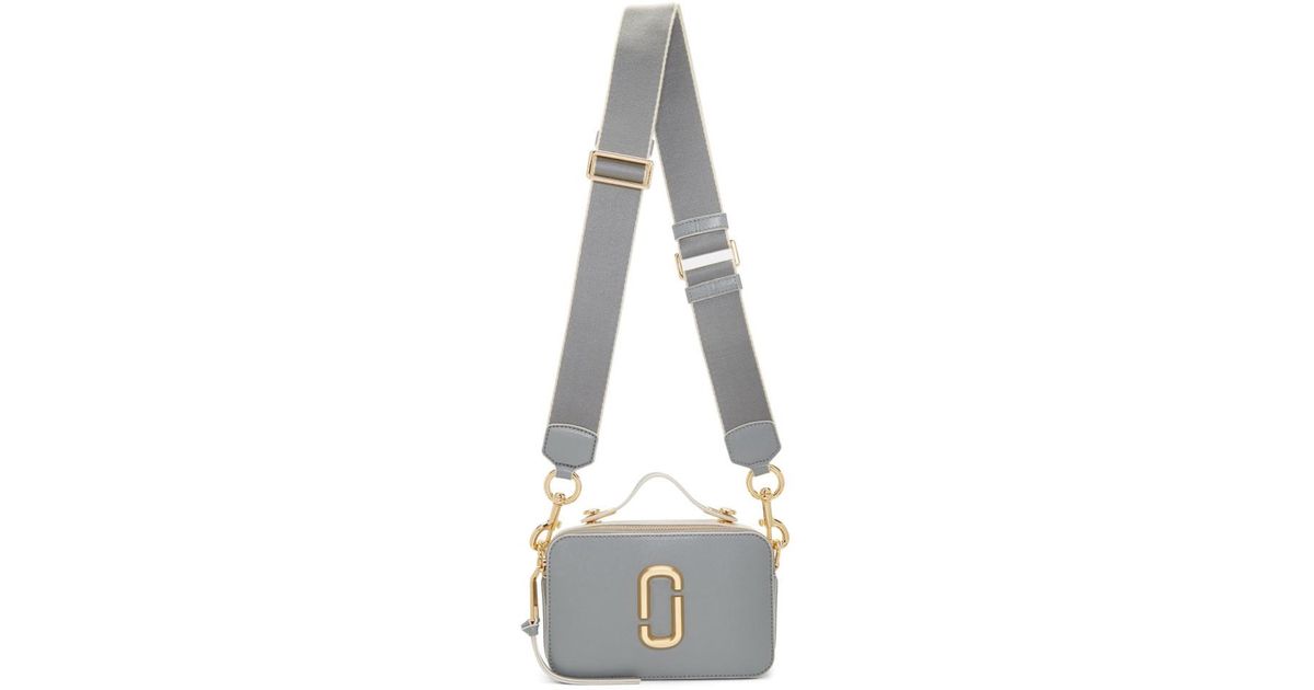 Marc Jacobs Snapshot Camera Bag Large Rock Grey in Gray | Lyst