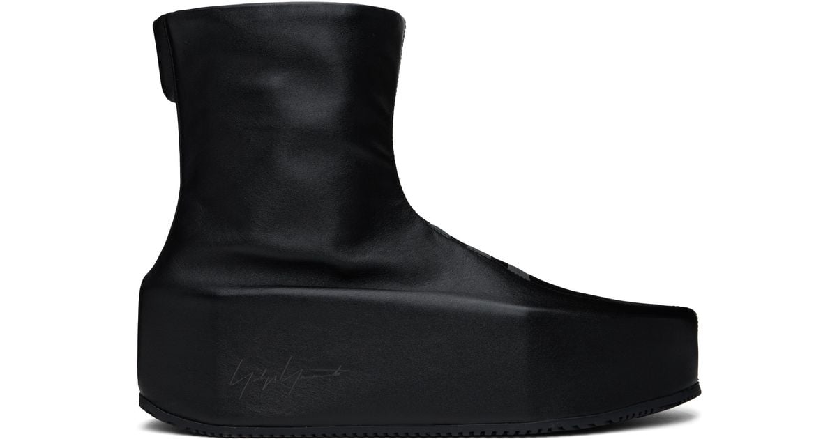 Y-3 Kyasu Overboots Boots in Black for Men | Lyst UK