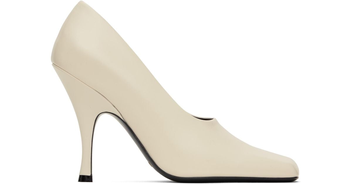 Khaite Off- Eva Heels in Black | Lyst