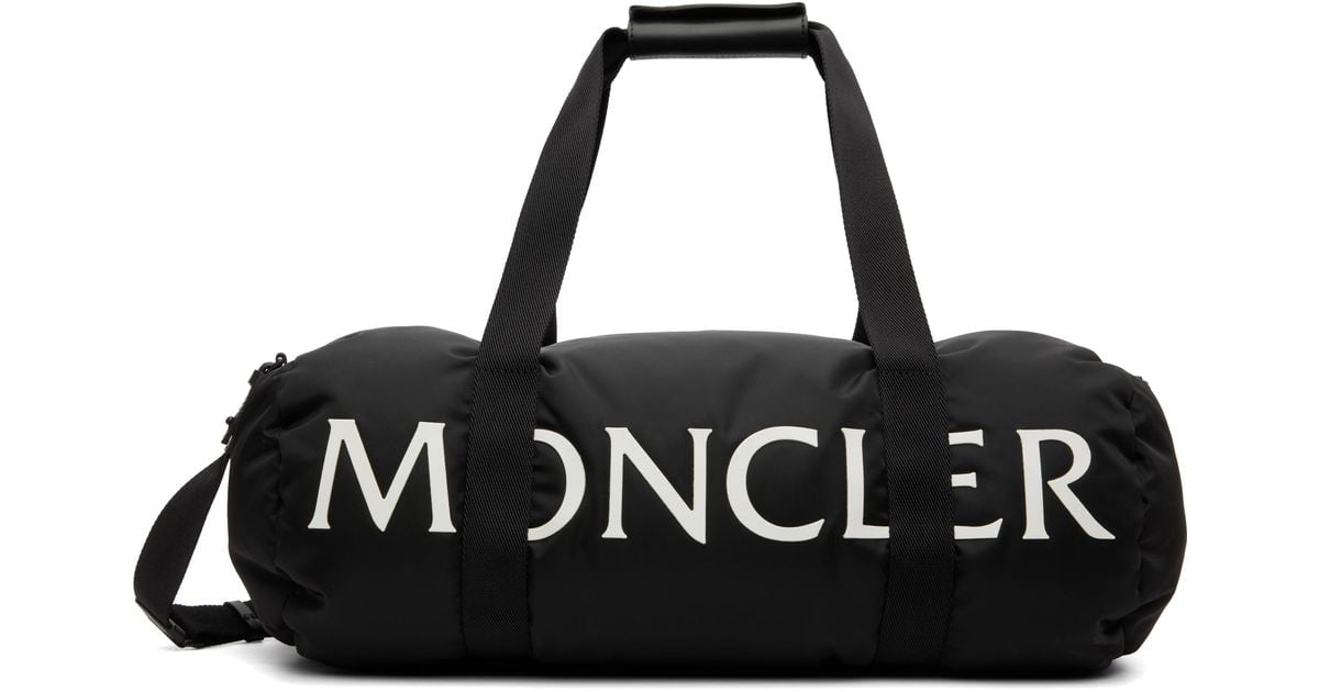 Moncler Duddle Gym Weekender Duffle Bag in Black for Men | Lyst