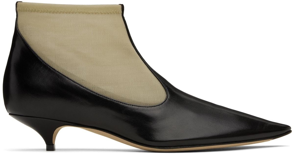The Row Mesh Boots in Black | Lyst