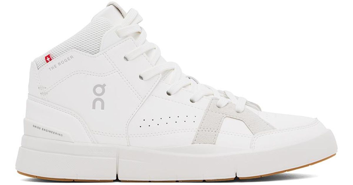 On Shoes 'The Roger' Clubhouse Mid 2 Sneakers in Black for Men | Lyst